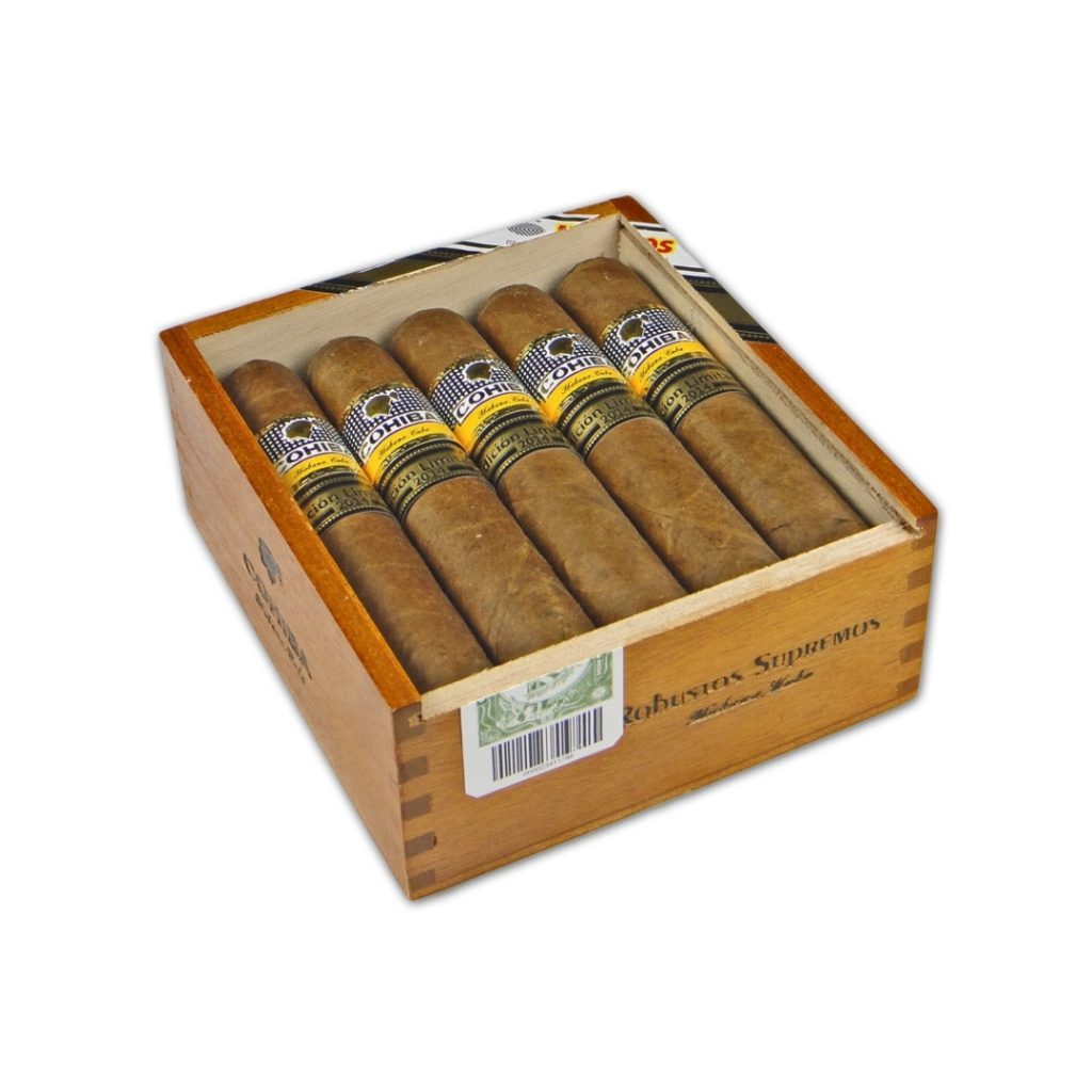 Cohiba Robustos Supremos Limited Edition 2014 - The Best Cuban Cigars